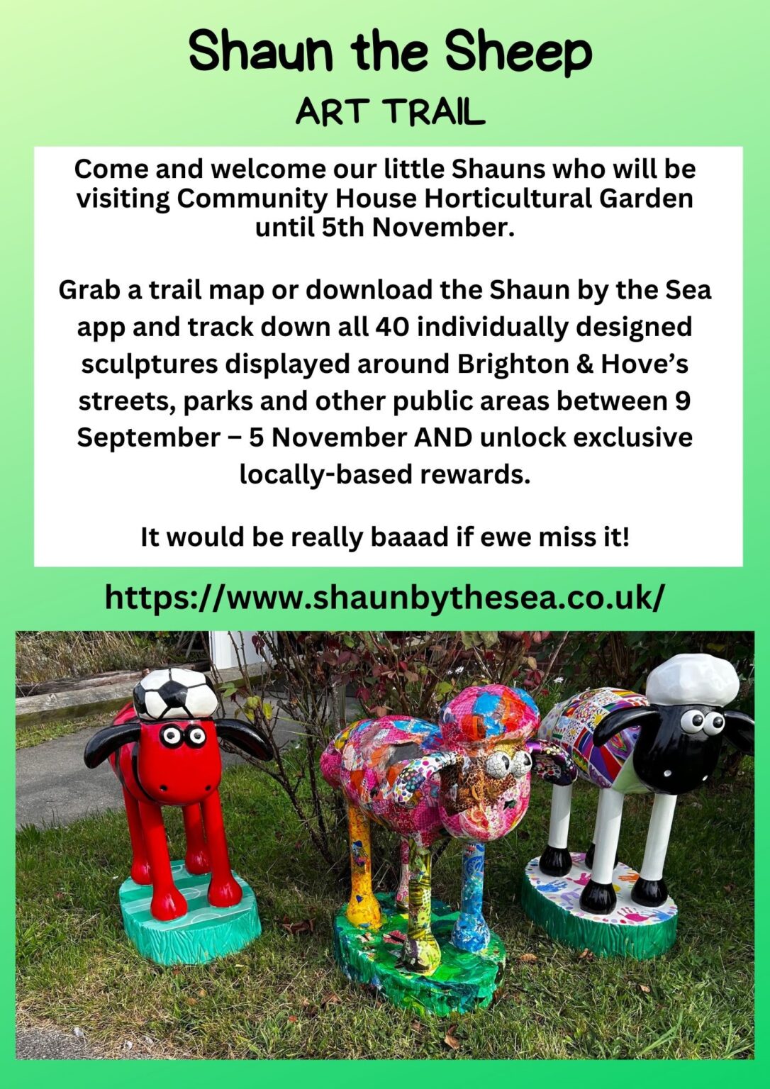 Shaun the Sheep Art Trail